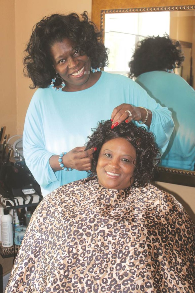 Who’s doing your hair: Angelia’s Hair Safari