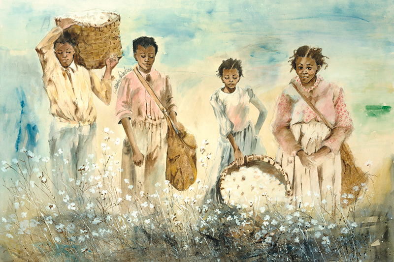 Watercolorist Marian Howard at Gallerie 909