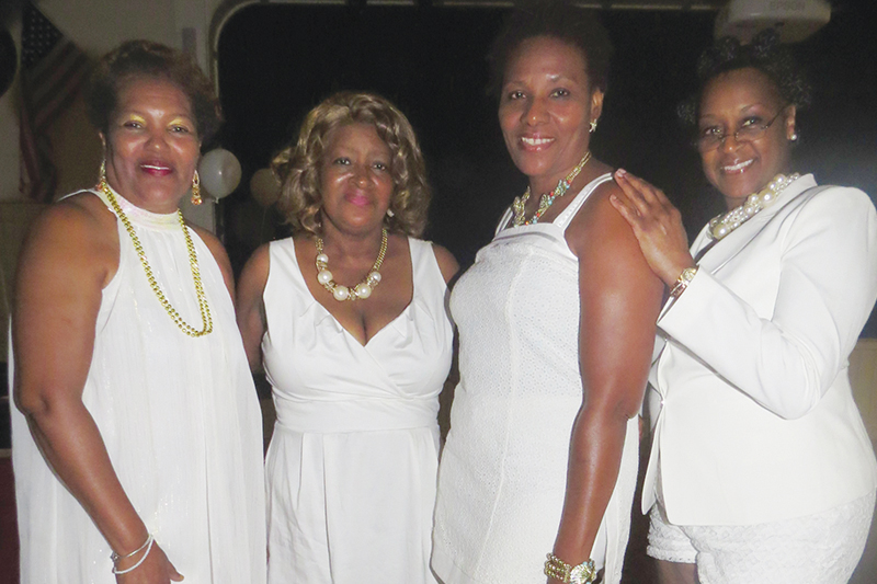All white dance birthday party