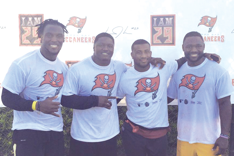 Leonard Johnson is more than a NFL cornerback he is a community-back
