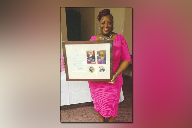 Barbara Stone retired with 40 years of federal service