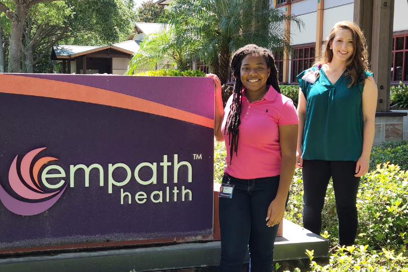 Volunteering helps teen prepare for healthcare career